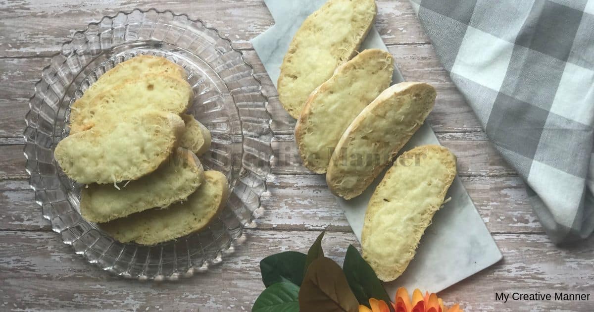 Garlic French Toast With Cheese