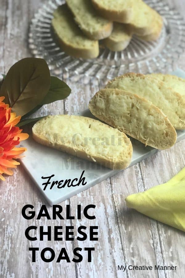 Garlic French Toast With Cheese