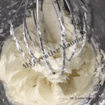 Mouth watering baked cheesecake with cherry topping