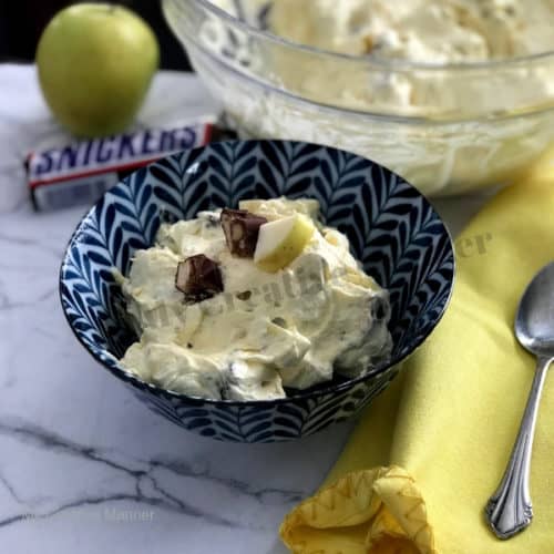 Snicker's Apple Salad - A Jello Salad Recipe - My Creative Manner