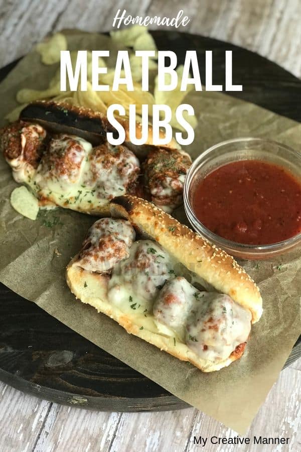 Provolone Meatball Sandwich - My Creative Manner