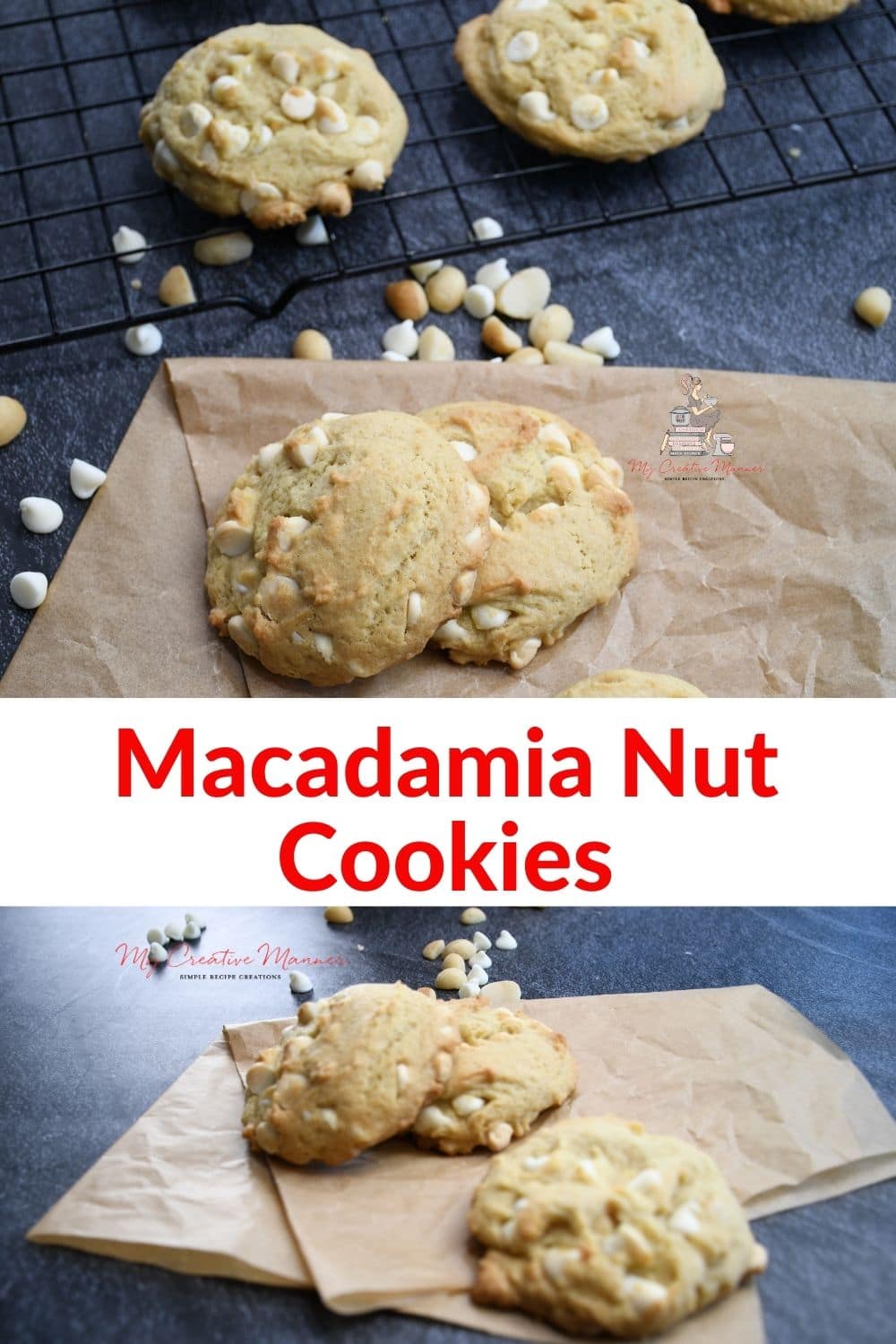 The most delicious White Chocolate Macadamia Nut Cookies