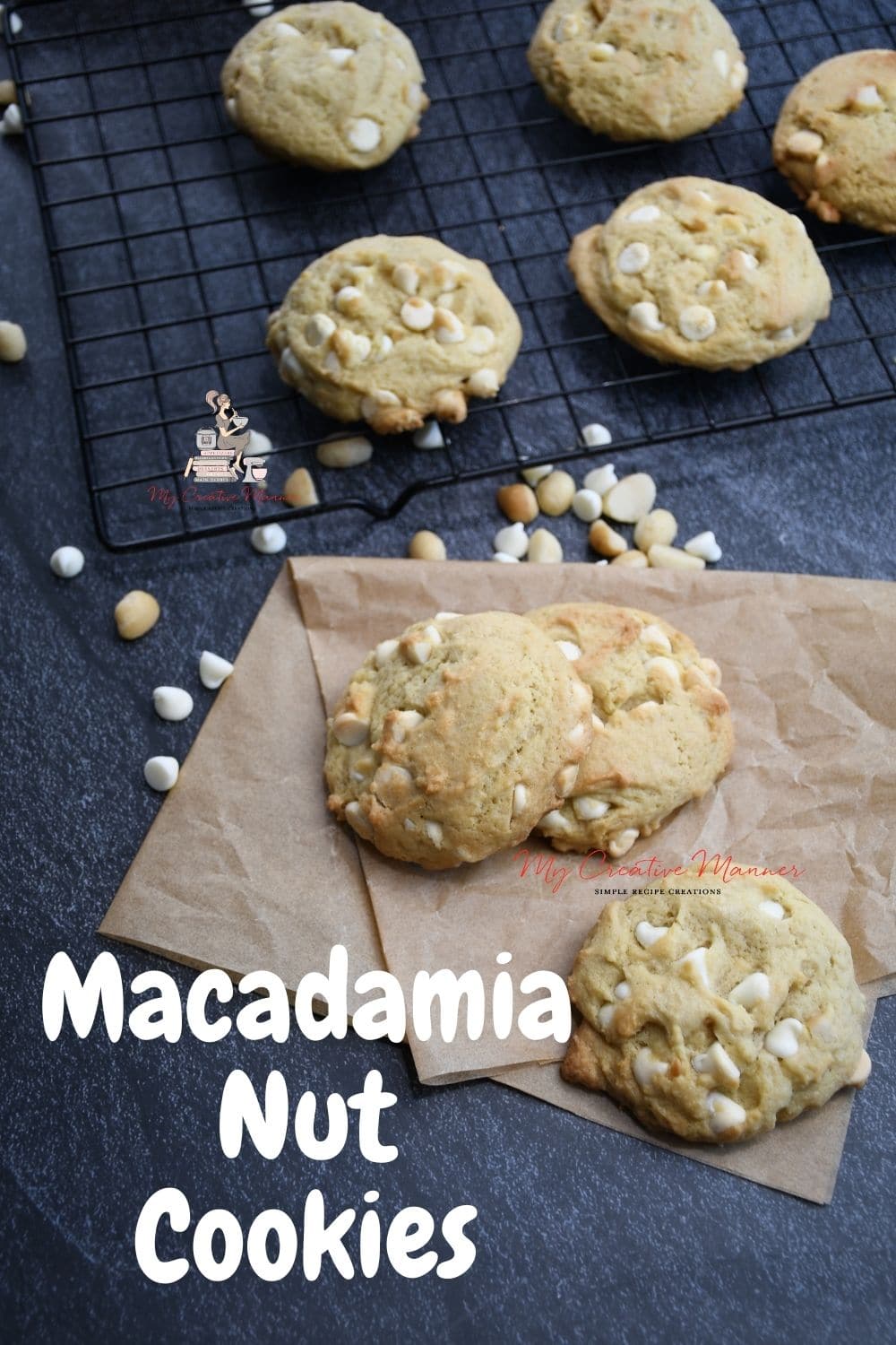 The most delicious White Chocolate Macadamia Nut Cookies