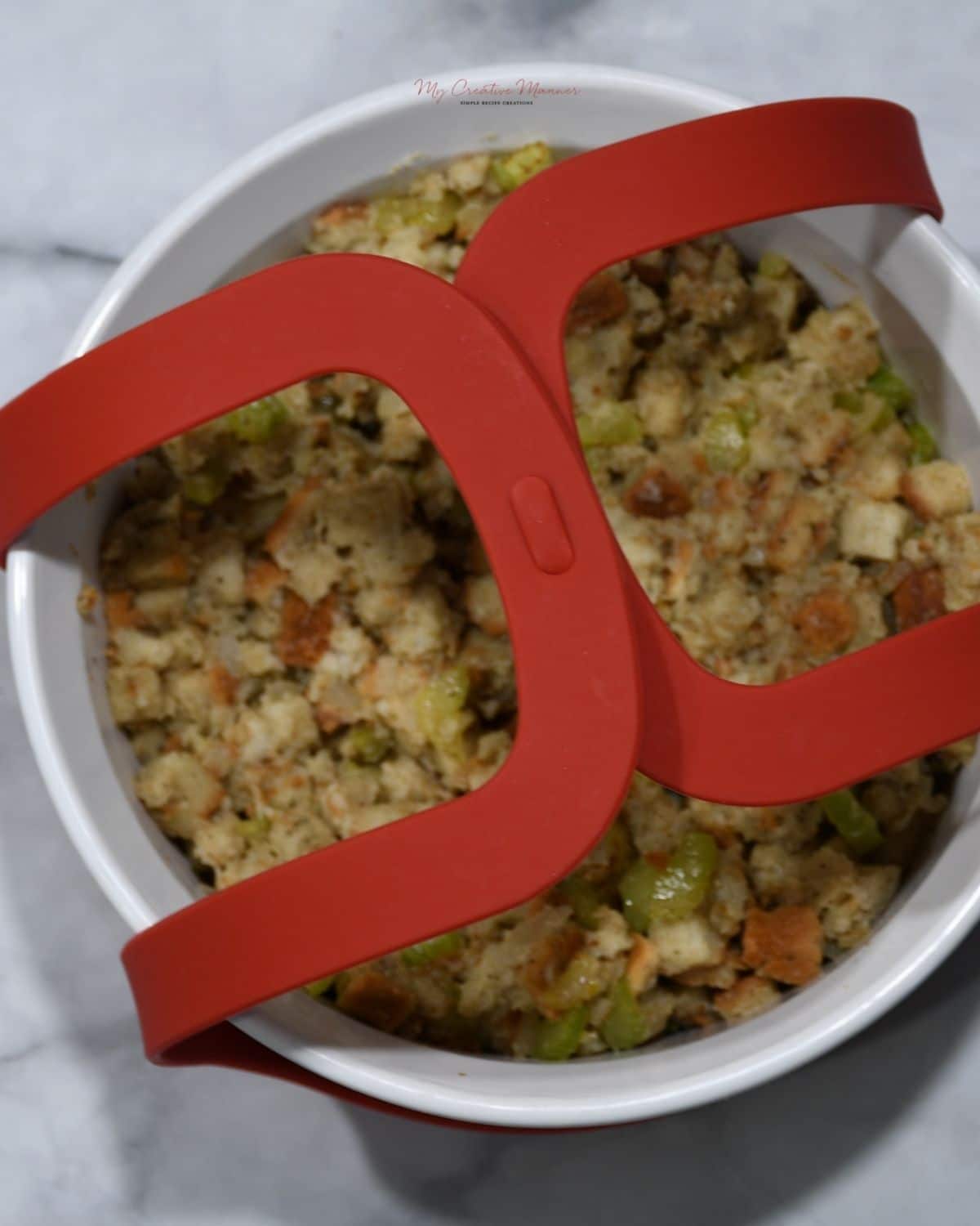 Homemade Stuffing In The Instant Pot - My Creative Manner