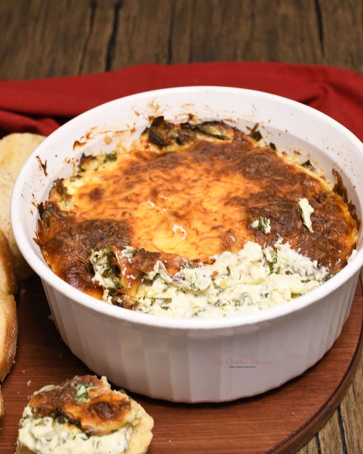 Crab Spinach Artichoke Dip Recipe