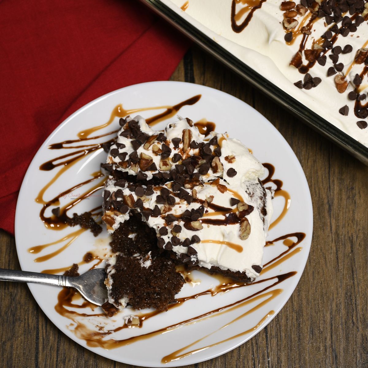 Pina Colada Poke Cake - My Creative Manner