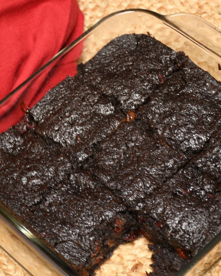Easy 3 Ingredient Cherry Brownies Recipe