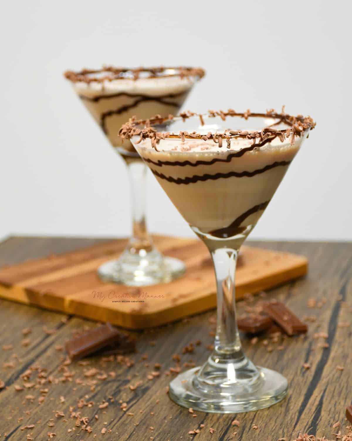Easy Chocolate Martini Cocktail