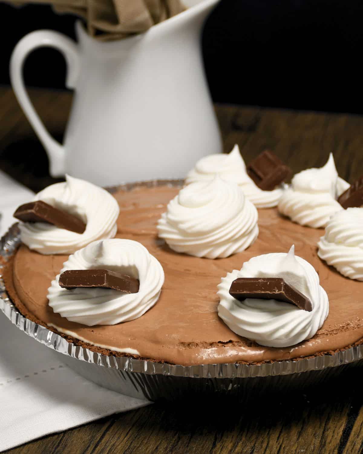 Chocolate Hershey Pie Recipe