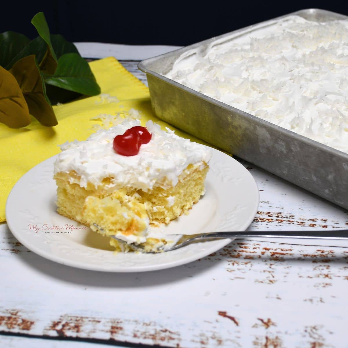 Turtle Chocolate Poke Cake