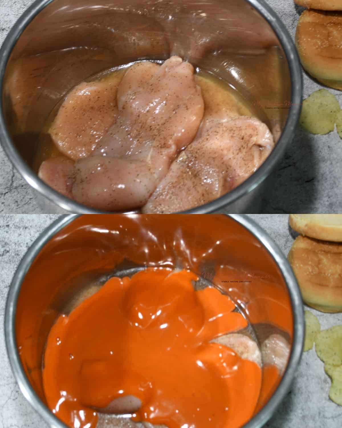 Instant Pot Buffalo Chicken - My Creative Manner