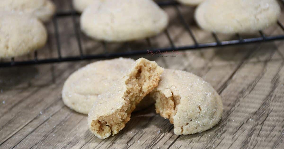 No Molasses Gingerbread Cookies - My Creative Manner