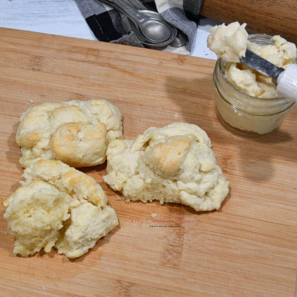 Homemade 3 Ingredient Biscuit Recipe - My Creative Manner