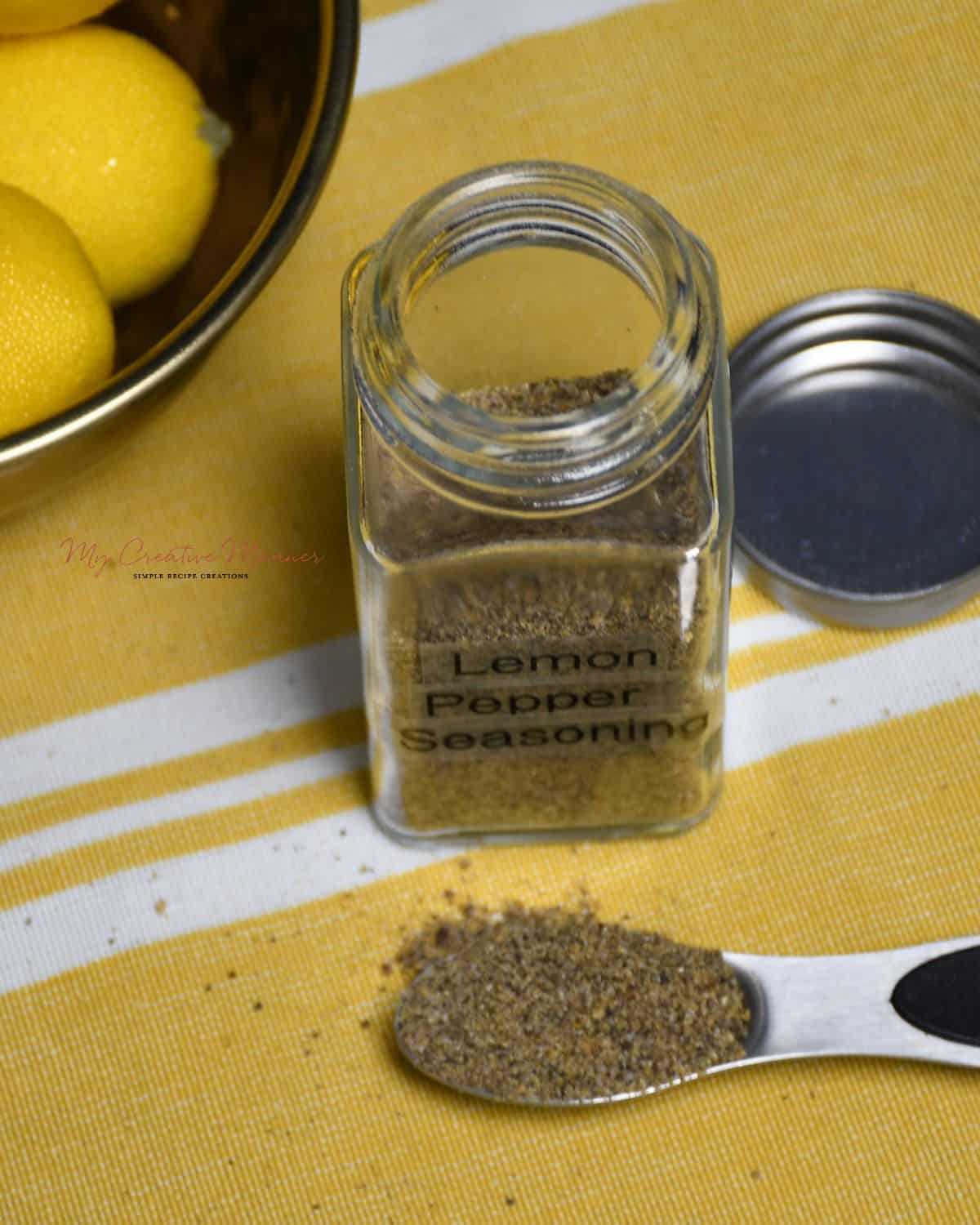 Lemon Pepper Seasoning Recipe - My Creative Manner
