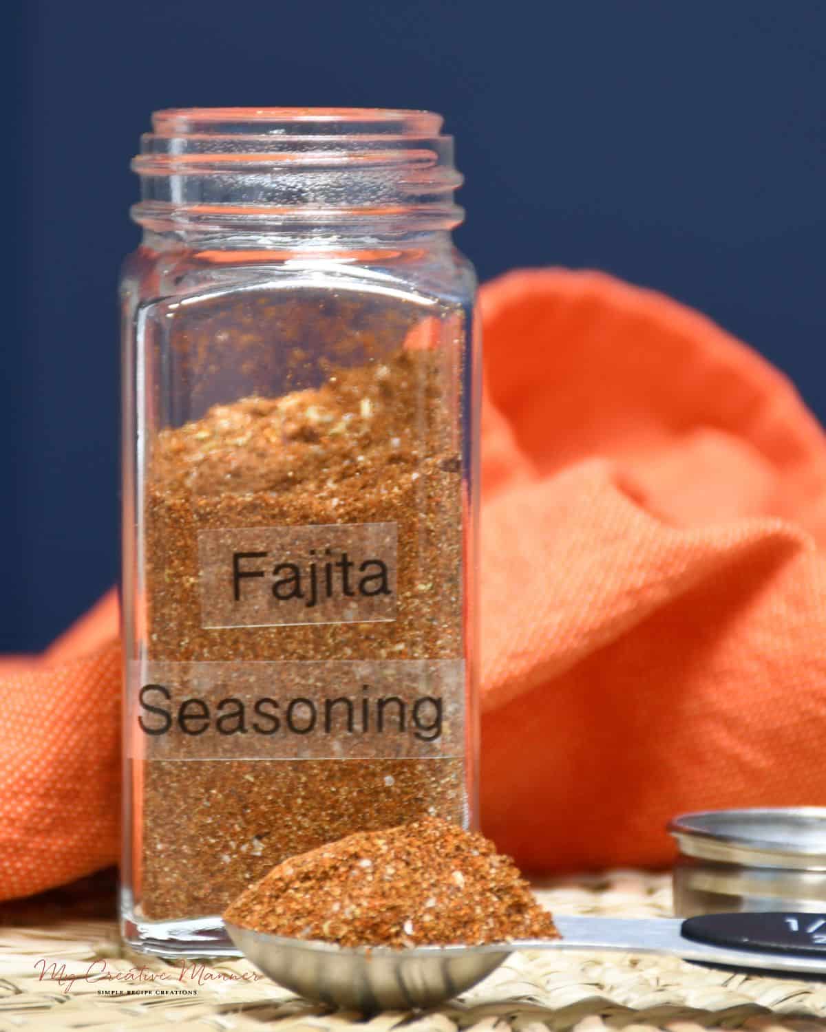 Easy Fajita Seasoning Recipe - My Creative Manner